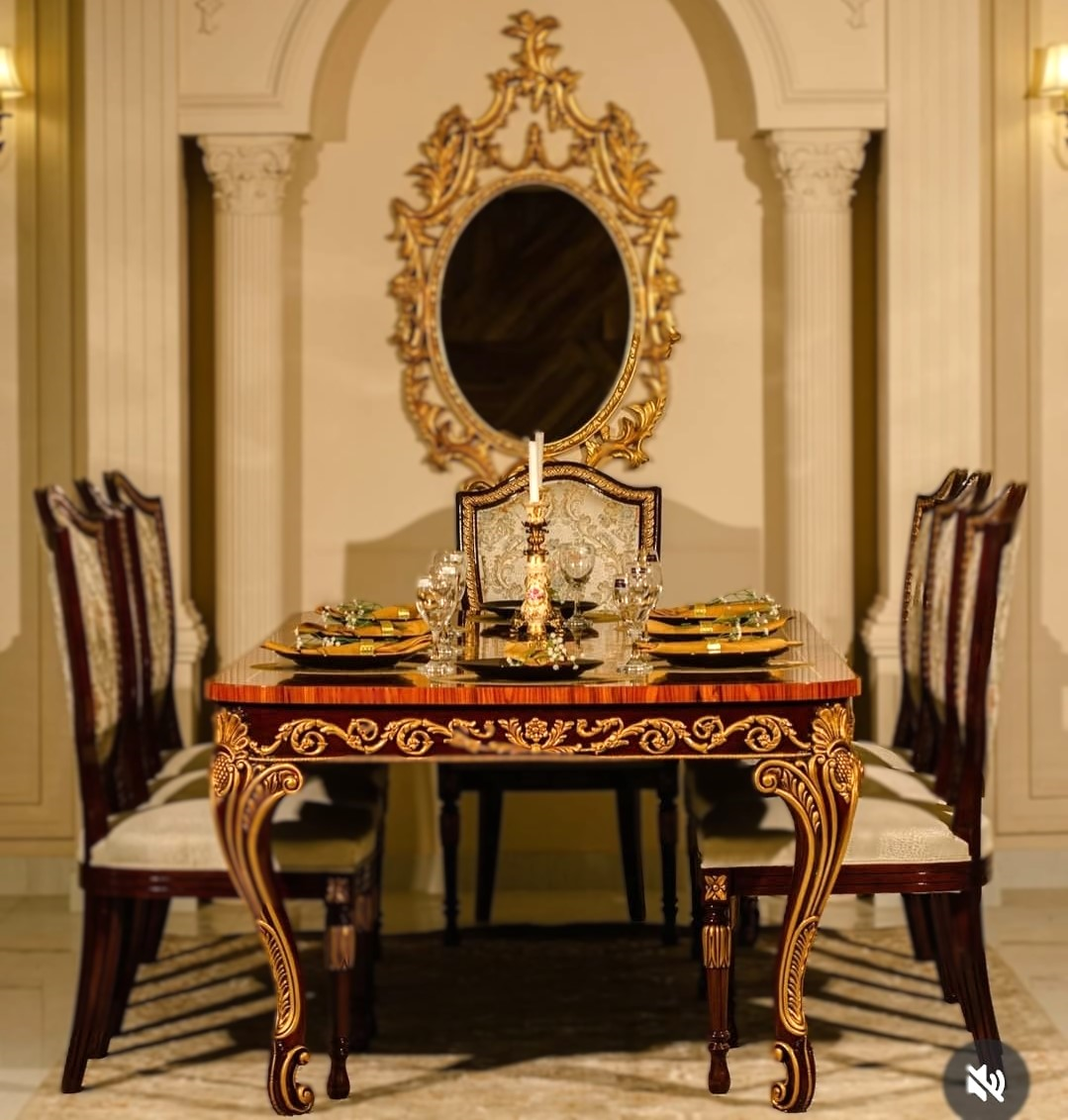 JJ Chinioti Dining Tables – Luxury Chinioti Handmade Wooden
